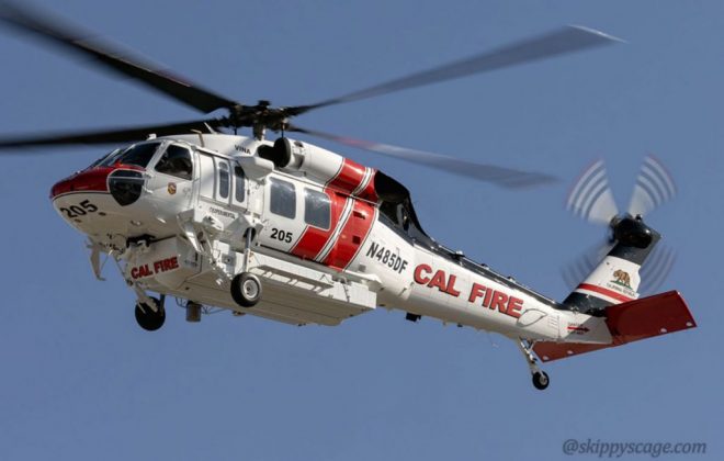 CAL FIRE espera ter sete novos helicópteros Firehawk em operação em ...